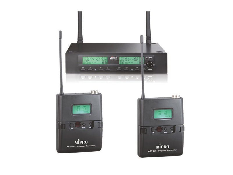 Mipro ACT 312 T - Doppel Wireless Bodypack Set